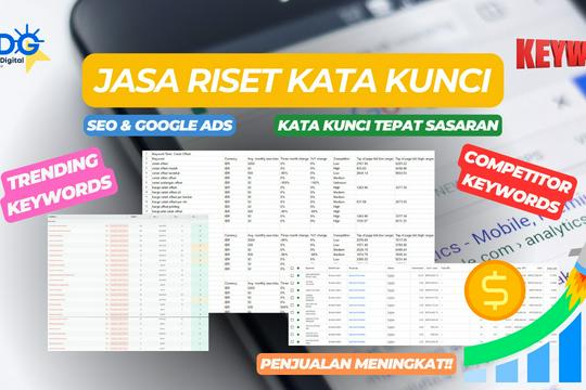 Jasa SEO Riset Kata Kunci ---> Google Ads, SEO