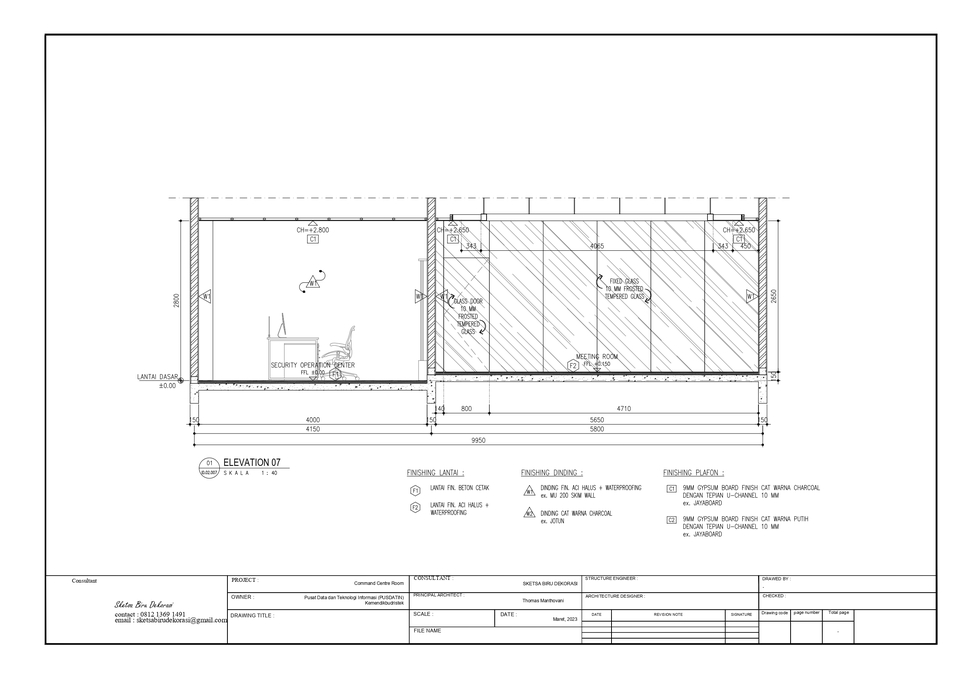 DRAFTER ARSITEKTUR & INTERIOR