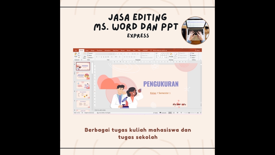 JASA EDITING MICROSOFT WORD & MICROSOFT POWER POINT EXPRESS