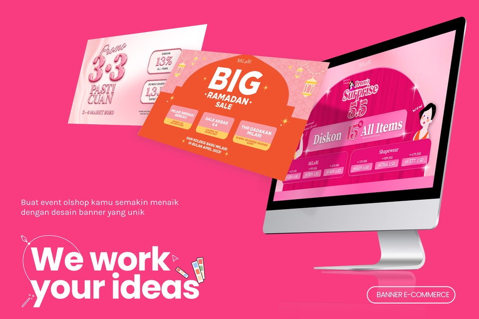 Bikin Menarik tampilan desain OLSHOP kamu - Hight Quality Graphic ...