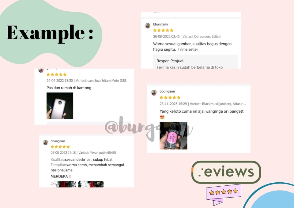 Memberi Review(Ulasan) Online Shop Marketplace [Shopee, Tokopedia ...