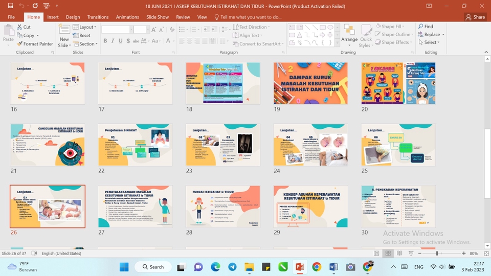 DESAIN PRESENTASI POWERPOINT