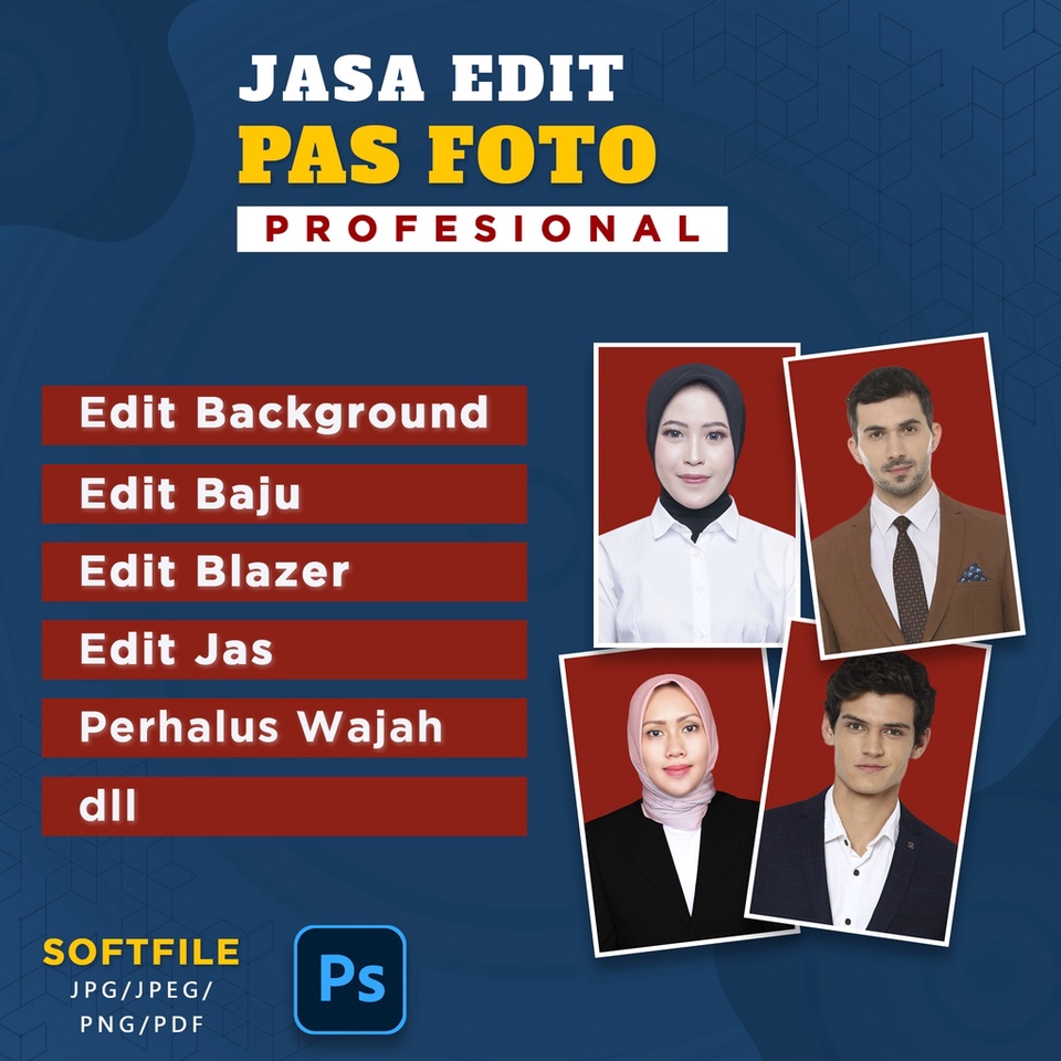 EDIT HAPUS / REMOVE BACKGROUND DAN GANTI BACKGROUND