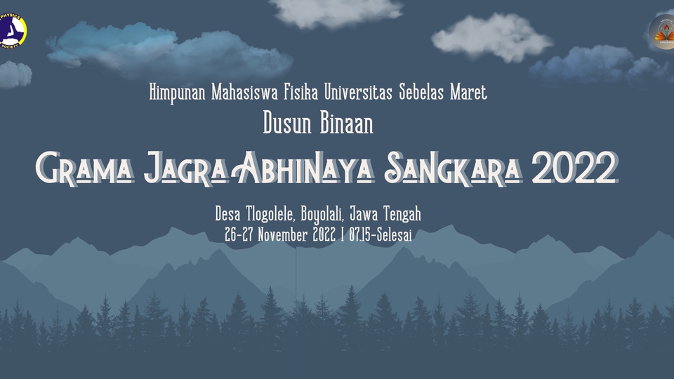 Design Banner atau Pamflet Acara