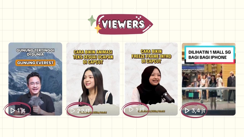 JASA EDITING VIDEO INFLUENCER VIRAL FYP