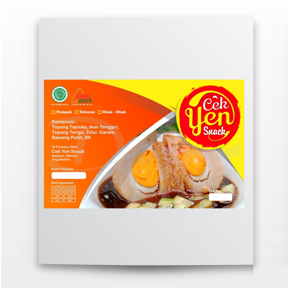 Design Label/Kemasan Modern Minimalis, Untuk Usaha dan UMKM