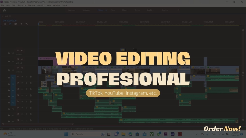 Edit Konten Simple & Menarik