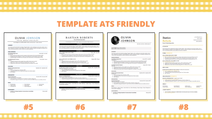 CV/RESUME ATS FRIENDLY + KONSULTASI AGAR LEBIH DILIRIK HRD