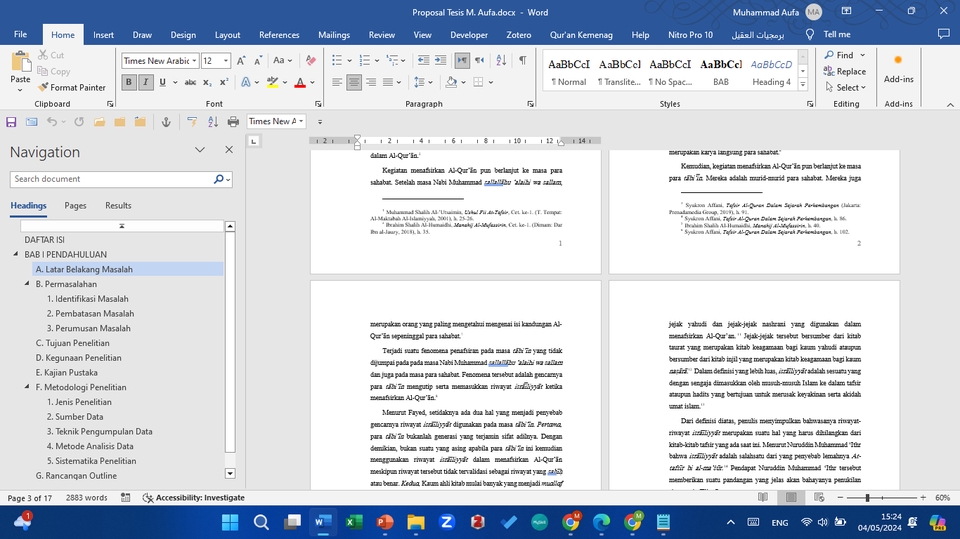 Editing Skripsi/Tesis/Disertasi/Proposal Skripsi/Artikel Ilmiah