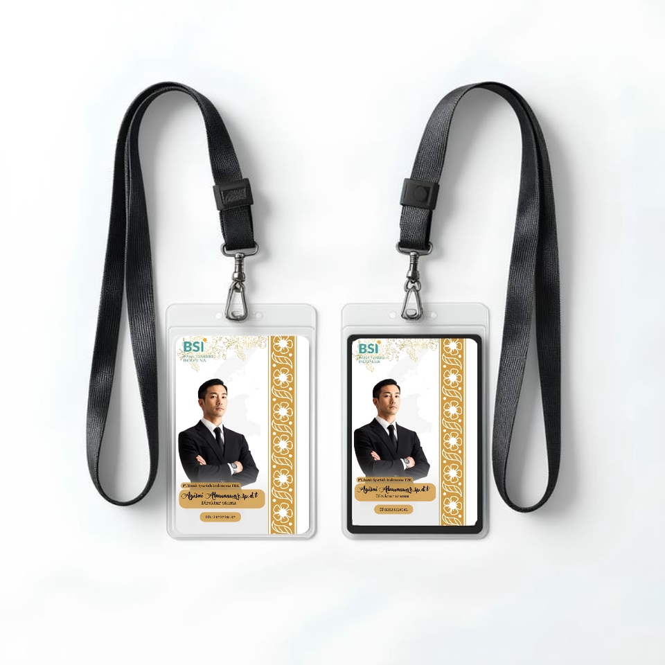 Desain ID Card Digital – Profesional & Siap Cetak