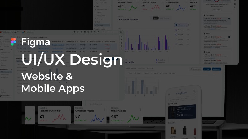 Modern UI / UX Design (Website & Mobile Apps)