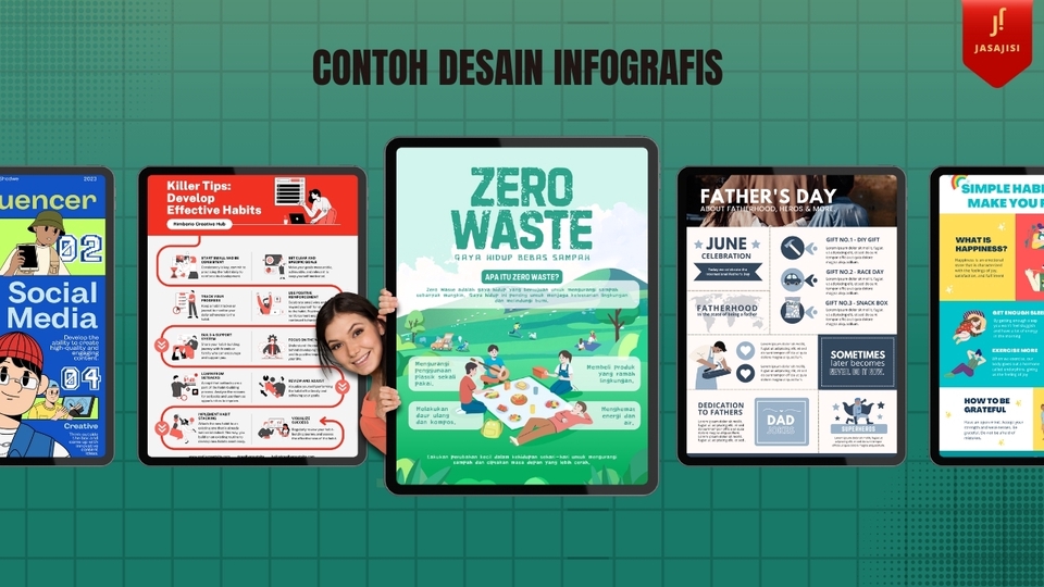 Jasa Desain Poster dan Infografis Menarik, Cepat dan Murah