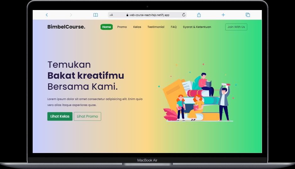 Jasa Pembuatan Website Profesional, Modern, dan Resposive (ReactJs ...