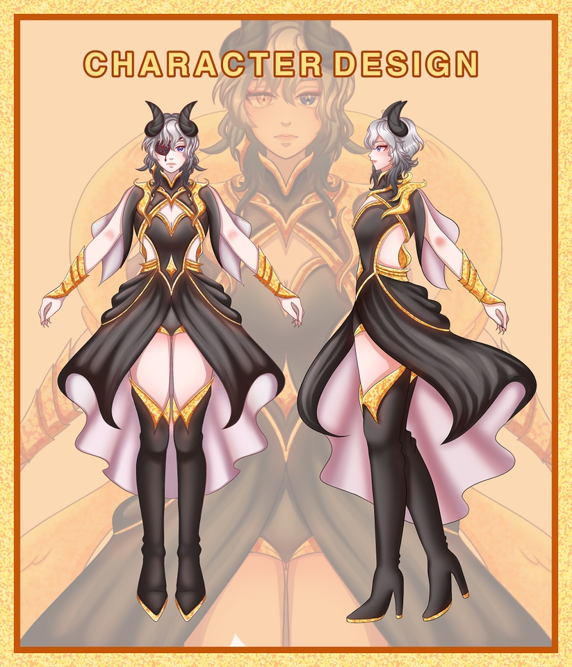 Illustrasi Anime Desain Karakter