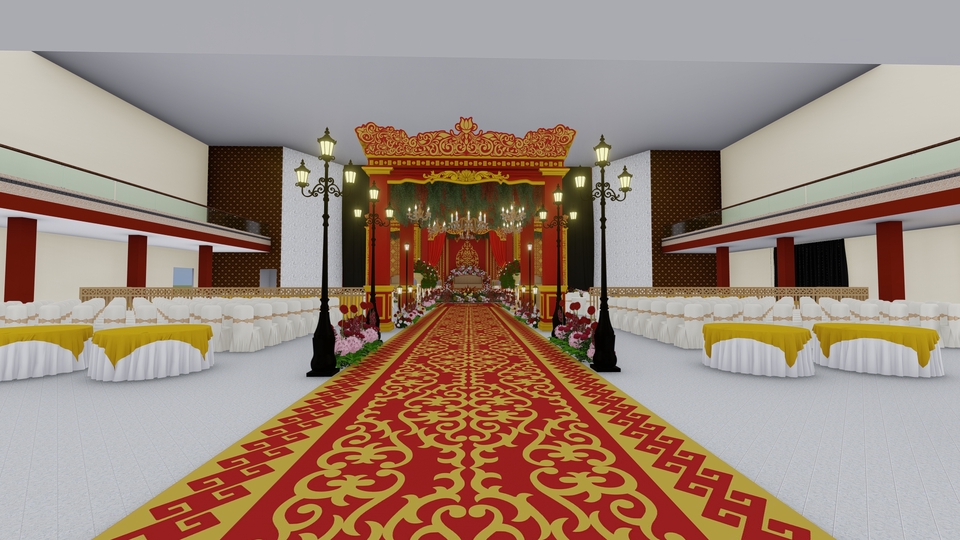 3D Pelaminan Wedding