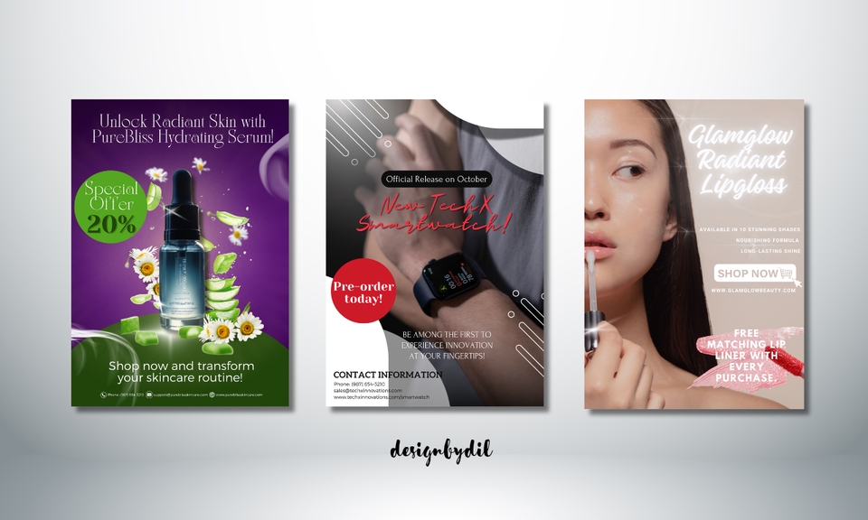 Desain Flyer Produk Promosi