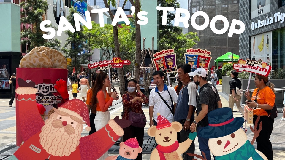 Troop / Event Marketing For X'Mas Campaign