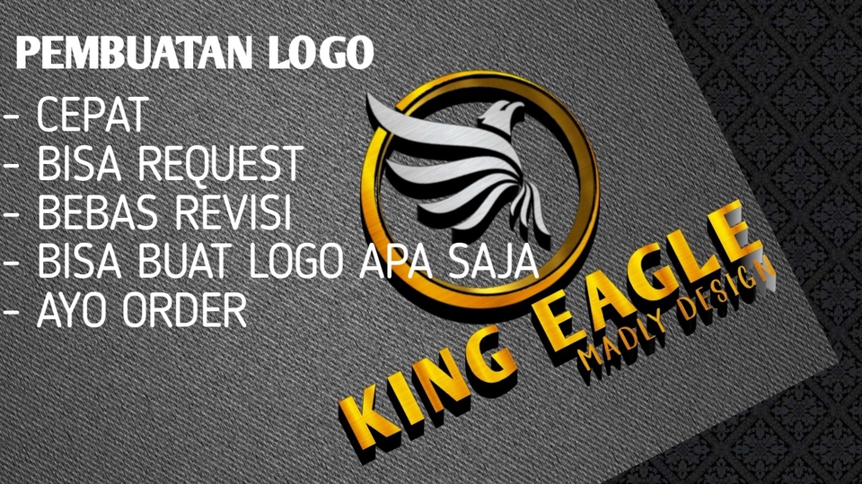 Logo design simpel tapi modern