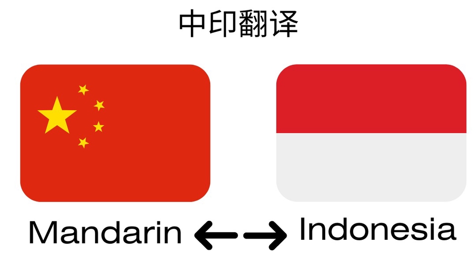 Terjemah dokumen Mandarin-Indonesia