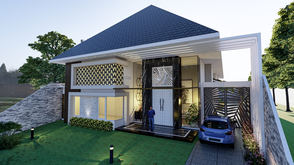 3D Visualization and Render Interior & Exterior