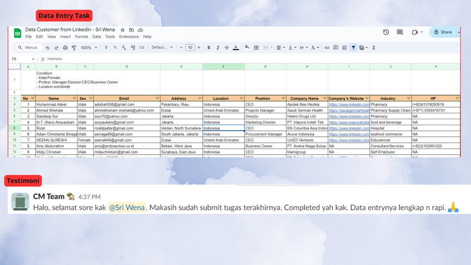 Virtual Assistant, Data Entry, Data Entry Specialist, Admin ...