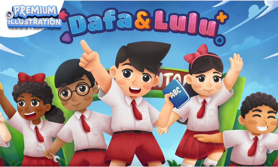 ILUSTRASI MASKOT, BUKU ANAK, IKLAN, CAMPAIGN, DAN MERCHANDISE