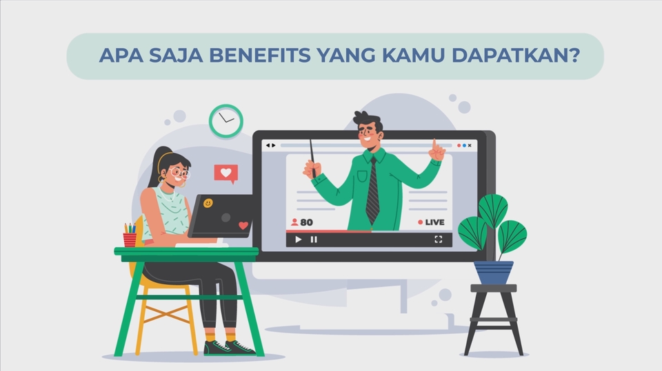 Pembuatan Motion Graphic Video Explainer dan Video Animasi 2D