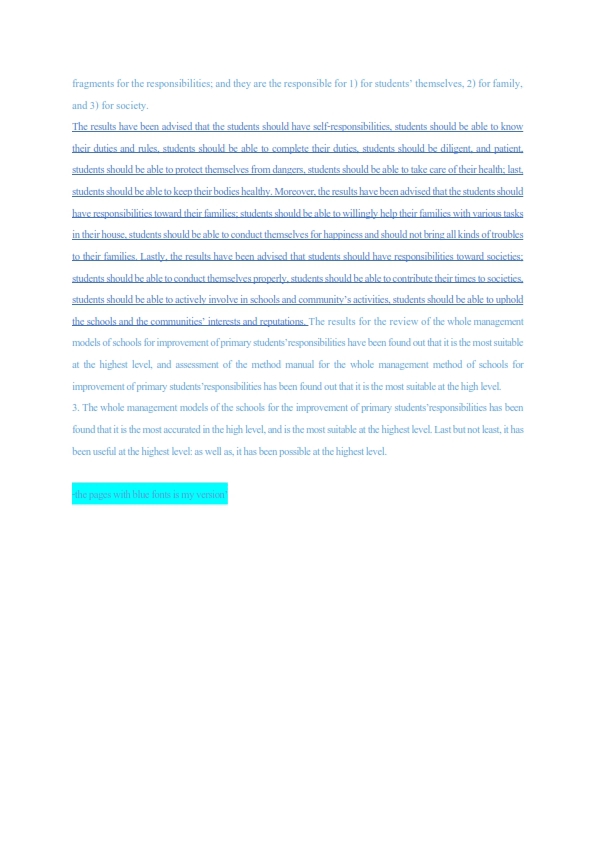 Editing Essay for Master Degree Student
