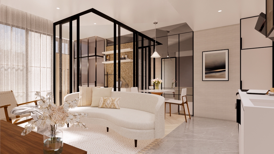 3D Perspective Interior Design