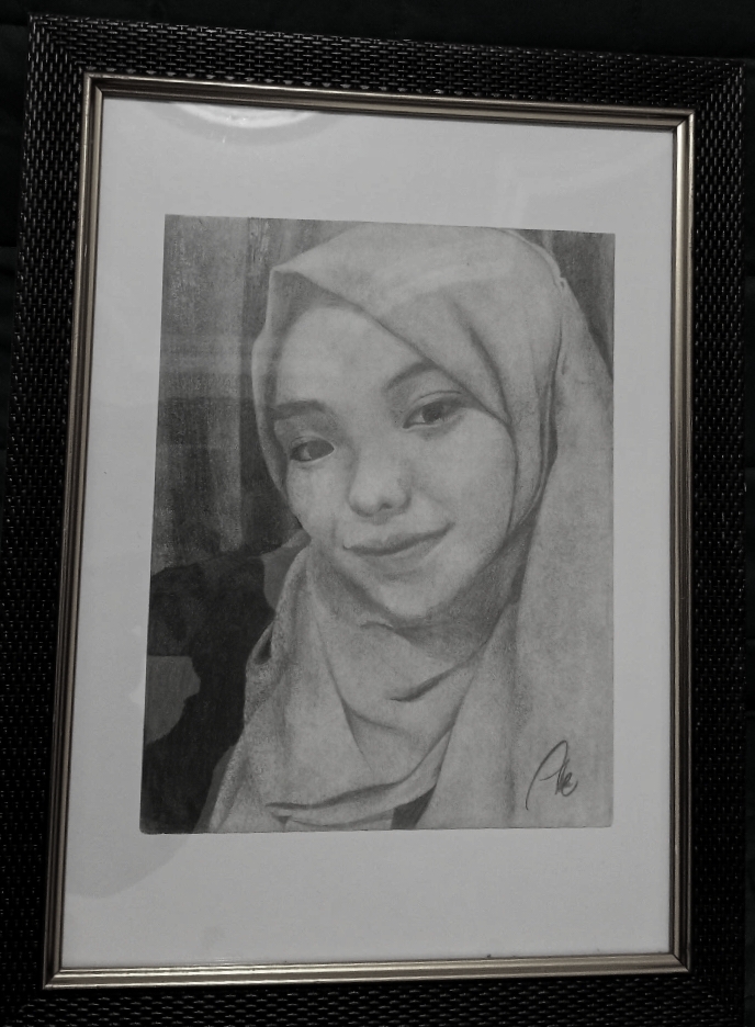 Jasa gambar potret wajah