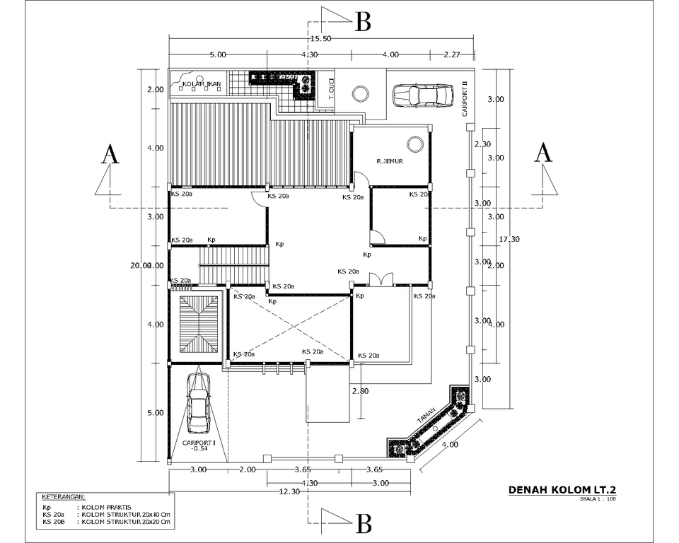 Gambar Kerja-IMB-Asbuilt Drawing- Autocad 2D - 1 Sampai 5 Hari Selesai