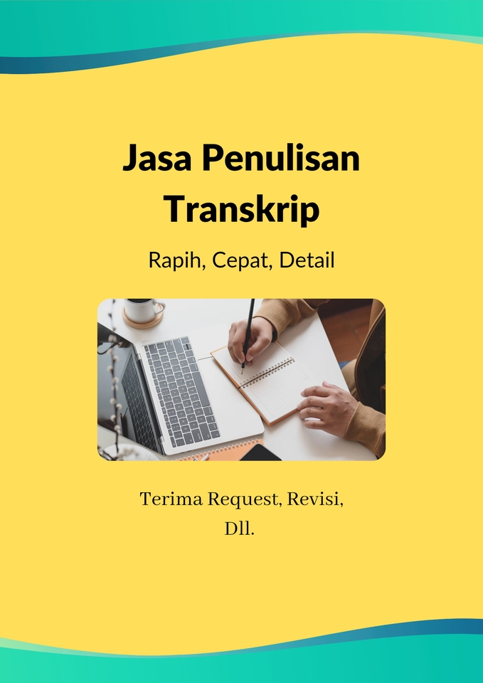 JASA PENULISAN TRANSKRIP VERBATIM, AUDIO TO TEXT
