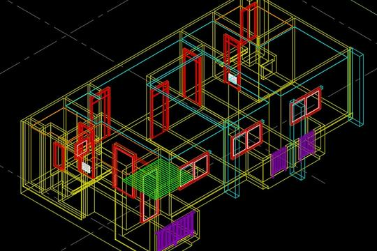 รับงานเขียนแบบ สถาปัตย์ โครงสร้าง 2D 3D Autocad Sketchup
