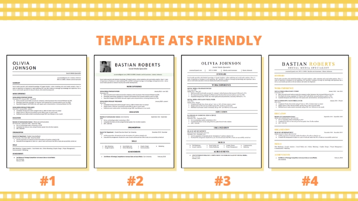 CV/RESUME ATS FRIENDLY + KONSULTASI AGAR LEBIH DILIRIK HRD