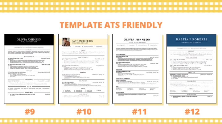 CV/RESUME ATS FRIENDLY + KONSULTASI AGAR LEBIH DILIRIK HRD