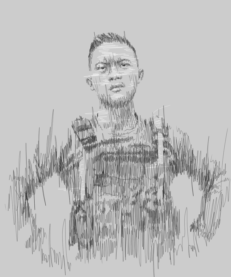 Potrait Digital Scribble, dan Illustrasi
