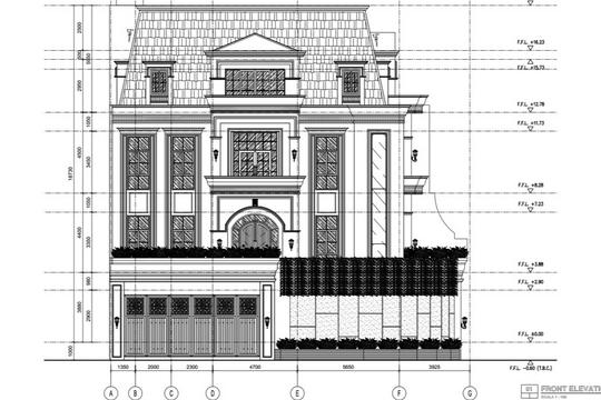 Gambar Kerja Autocad 2D : Arsitek, Struktur, MEP