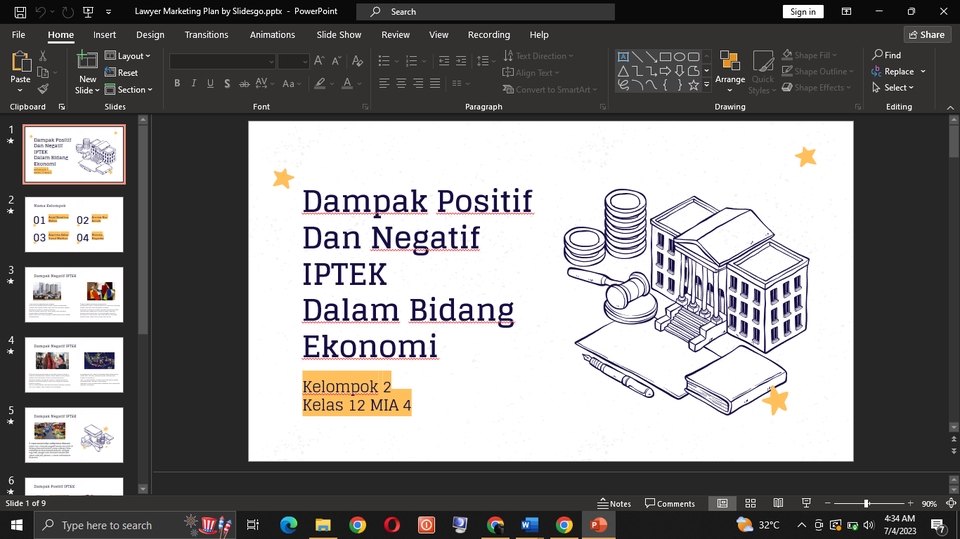 PPT MINIMALIST,KEREN DAN MENARIK UNTUK PARA PELAJAR DAN MAHASISWA