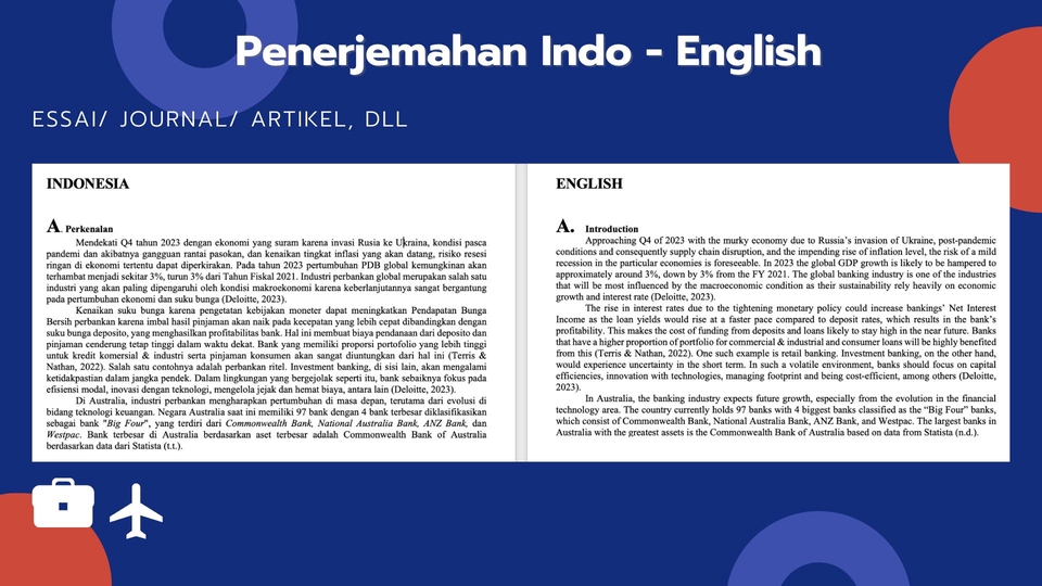 Translate English - Indonesia & Indonesia - English