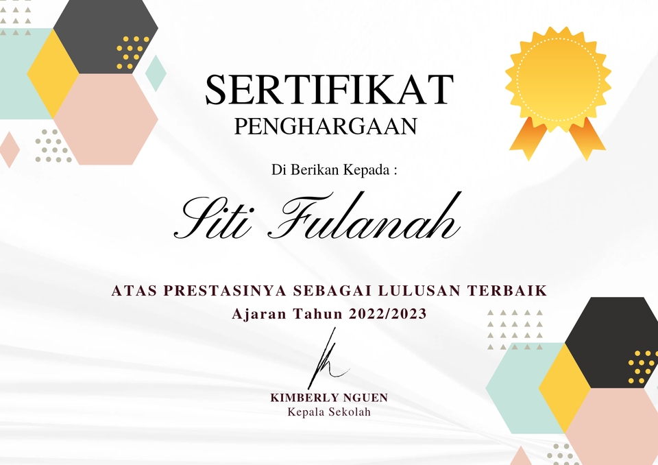 DESAIN SERTIFIKAT 2 JAM JADI