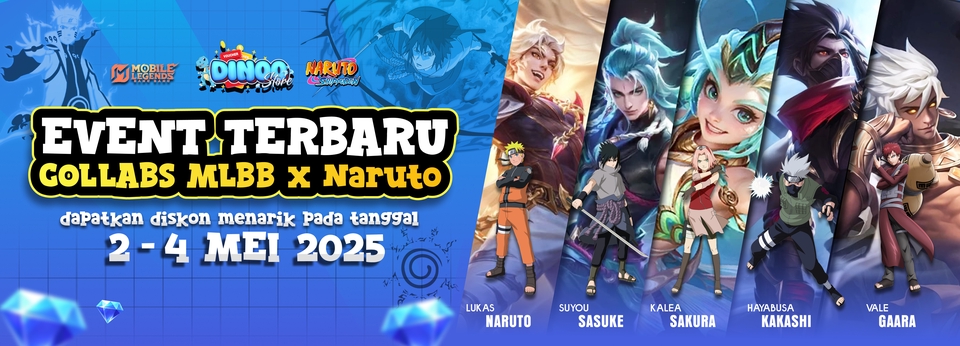 Design Banner Website TopUp Game