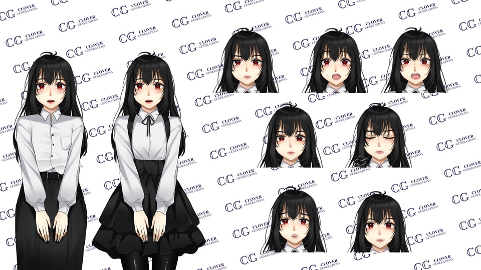 ILUSTRASI ANIME UNTUK GAME, ANIMASI, ILUSTRASI, DLL