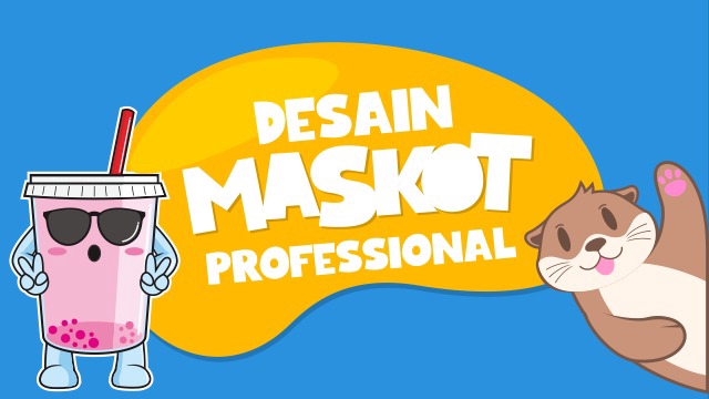 Desain Maskot 2D Profesional