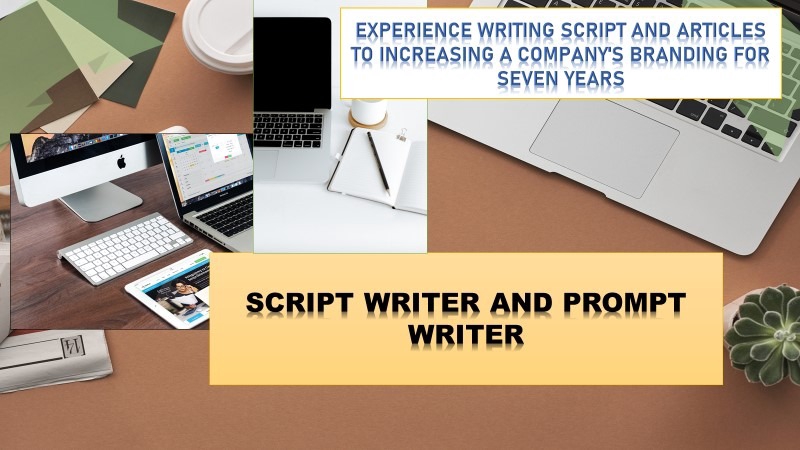 Jasa penulisan artikel, script youtube, script tiktok, dan prompt writer