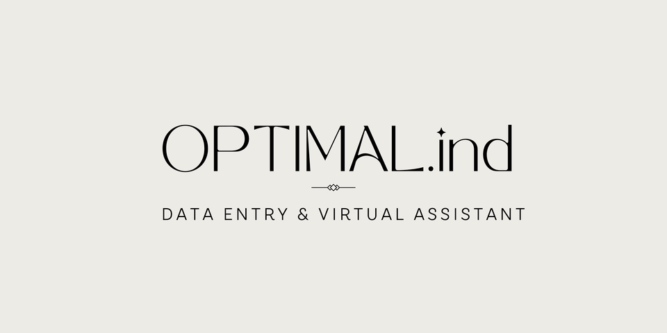 Virtual Assistant - Administrasi - Data Entry