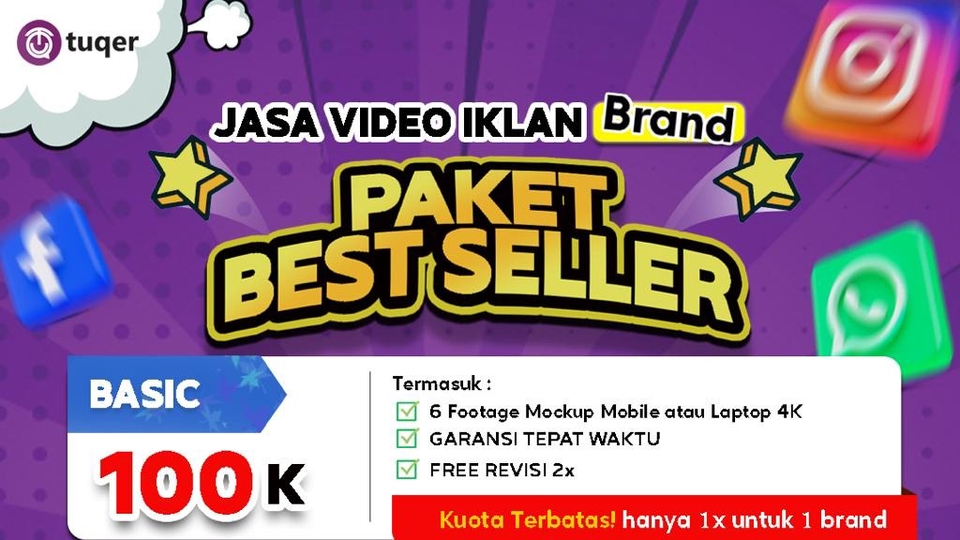Jasa Video Iklan Brand 3D Mockup