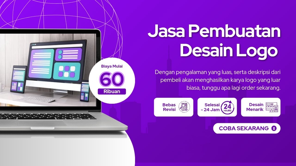 Jasa Desain Logo Kekinian