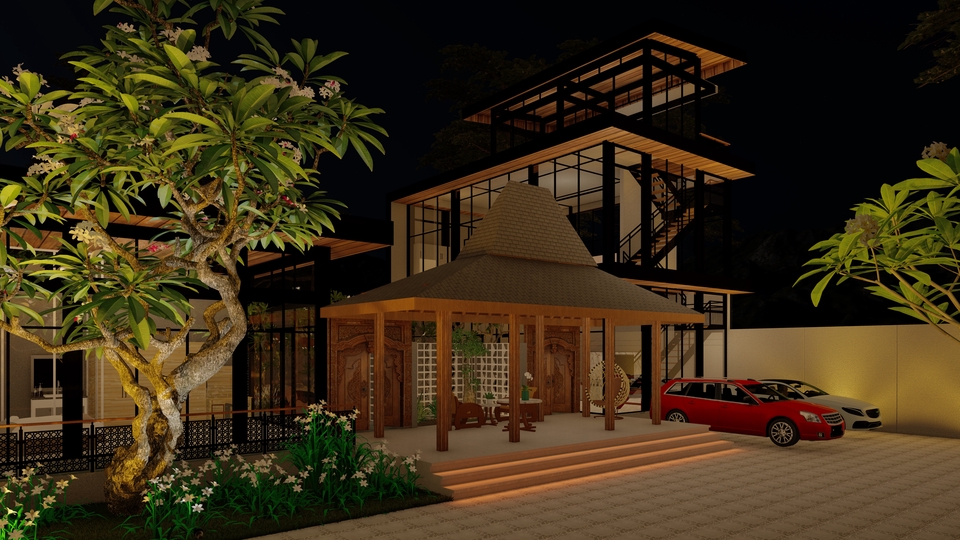 Design 3D Rumah/Bangunan