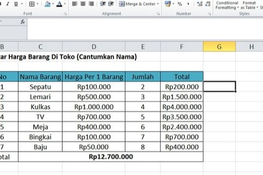 Jasa entry data dengan Ms. Excel
