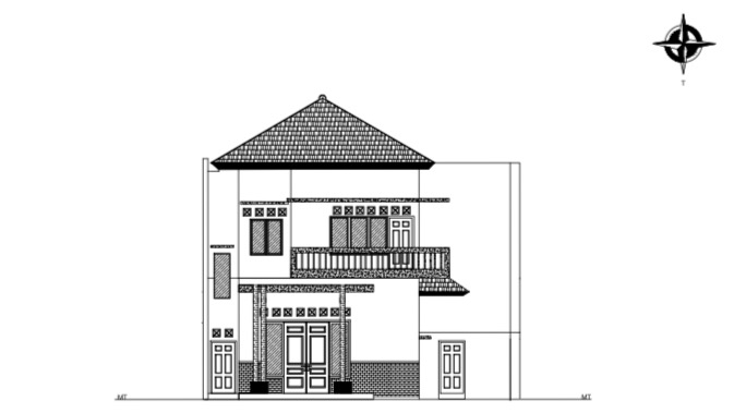 Desain Denah rumah